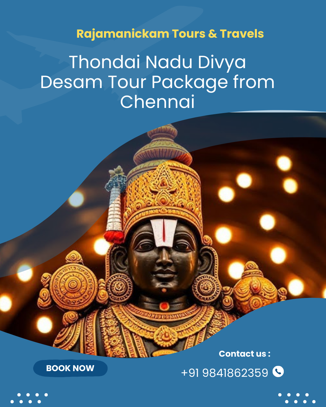 Thondai Nadu Divya Desam Tour Package from Chennai
